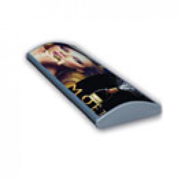 Single sided curved plexiglas